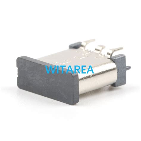 Professional Smt Type C Vertical Connectorusb C Vertical Socket Usb