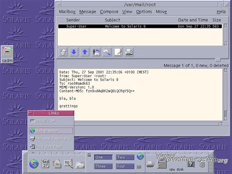 Operating System Screenshot Sun Solaris8 05
