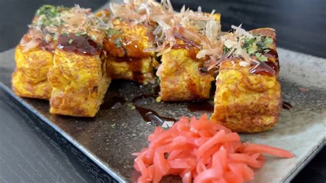 【簡単おつまみ】お好み焼き風だし巻き卵でびーるがうまい！！【料理実況】 Cooklifeel