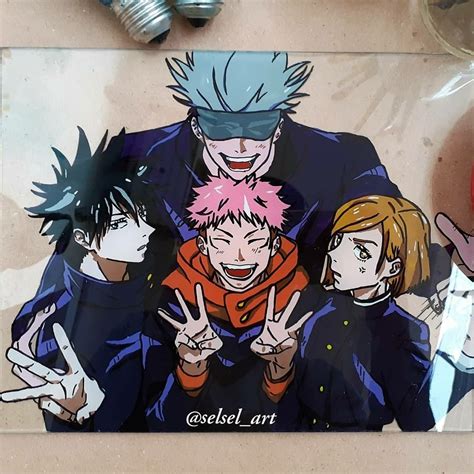 Anime Glass Painting Ideas See More Ideas About Glass Painting Painting