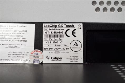 Revity Perkin Elmer Labchip GX Touch HT DNA RNA Nucleic Acid Analyzer CLS137031 C AV