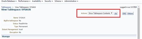 Tablespace Map Wie In DBA Studio Auch In Oracle Enterprise Manager