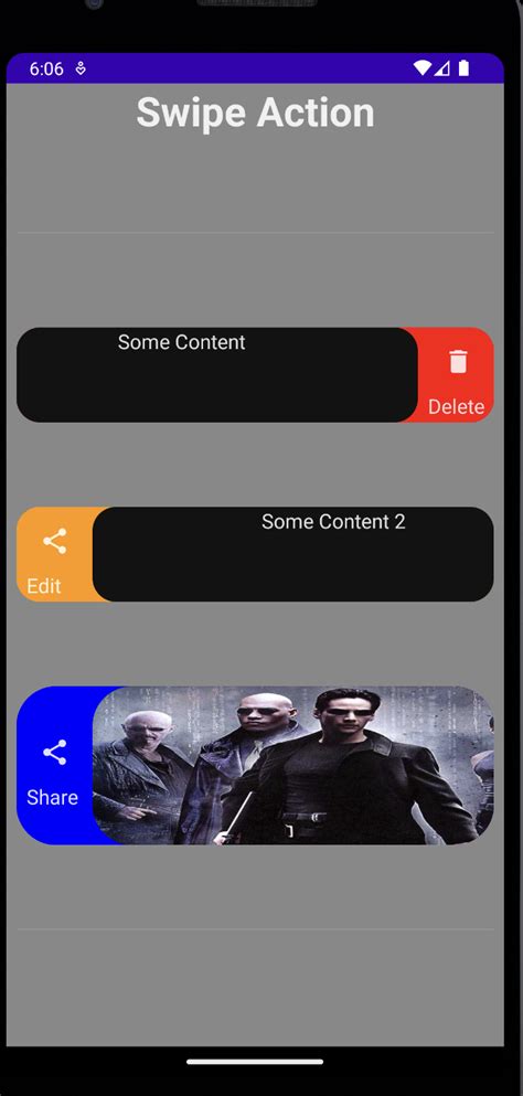 Github Tislamiswipeaction Swipe Action Like Swift Ui
