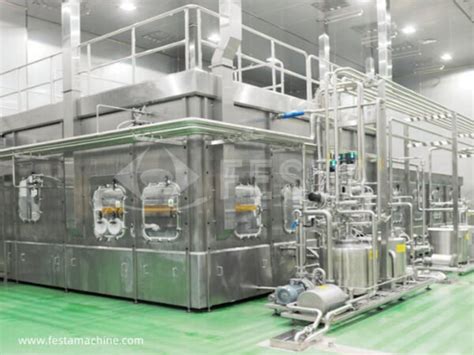 Aseptic Filling Machine For Beverage Juice And Milk Festa