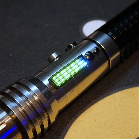 Combat Lightsaber Model Nari — Heat Stained Hilt Padawan Outpost