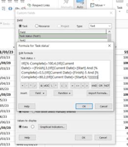 Color Codes For Status MS Project Desktop Wellingtone
