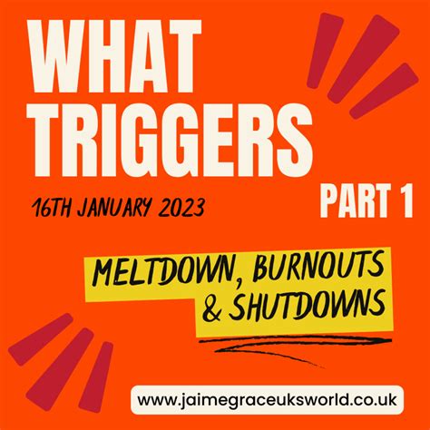 What Triggers Part Jaimegraceuk S World
