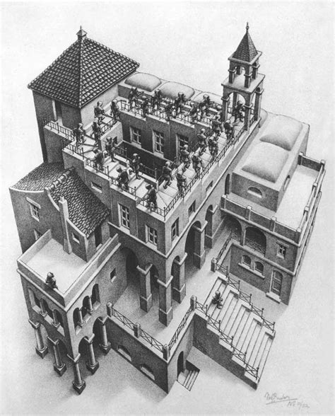 Maurits Cornelis Escher 에셔 1898 ~1972 상대성 이론으로 연결되는 불가사의한 세계의 구조 네이버 블로그