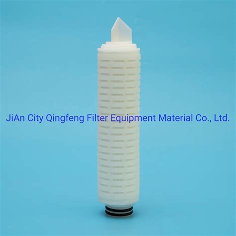 PTFE PP Pes PVDF Folded Micropore Membrane Filter Cartridge With 5 Micron 40 Inch Filter