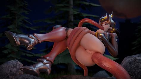 Rule 34 1girls 3d Absurdly Large Tentacle Alternate Costume Anal Sex Anus Ass Blender Devil