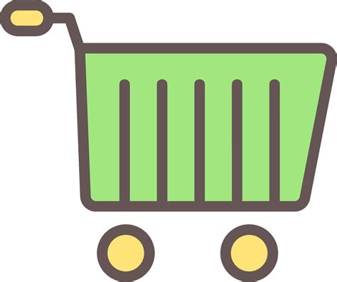 Shopping Cart Outline Element Style 57747703 Vector Art At Vecteezy