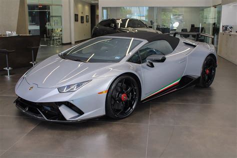2018 Lamborghini Huracan Grigio Nimbus Metallic With 3161 Miles