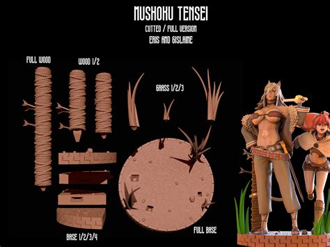 Archivo 3d Moshoku Tensei Diorama Versión Sexy Eris Ghislaine 🫦