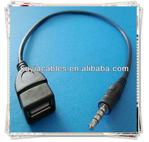 Mm M Le Usb Femelle C Ble Aux Plug Jack Usb Femelle Convertisseur C Ble Cordon