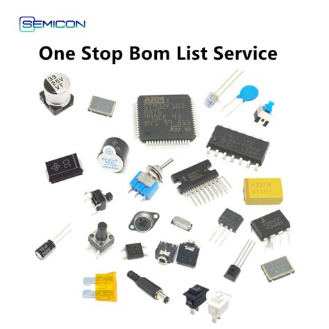 Electronic Components Price List One Stop Bom List Original Ic Chip Electronic Components And