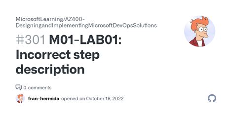 M LAB Incorrect Step Description Issue MicrosoftLearning AZ