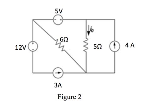 Solved Question Determine The Current I Through The Chegg