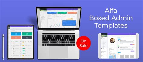 Premium Admin Dashboard With Bootstrap Admin Web App Alfa Boxed Admin