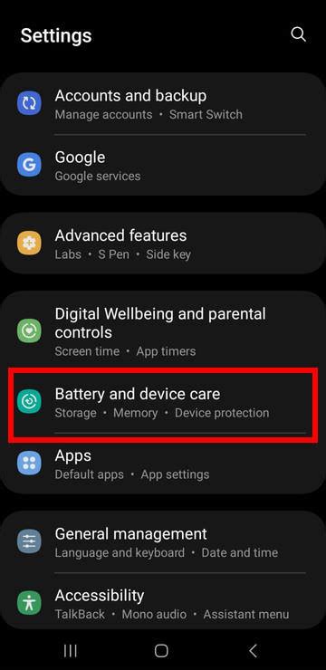 How To Use Maintenance Mode On Galaxy S23 S22 S21 And S20 With
