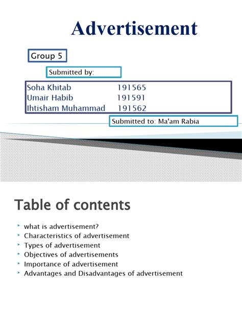 Advertisment Pdf Advertising Brand
