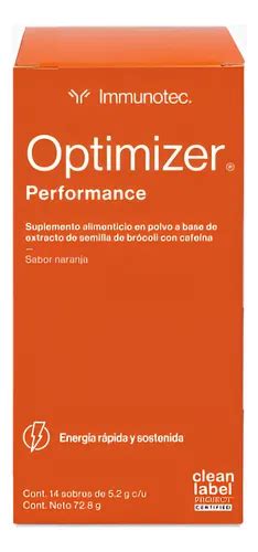 Energizante Immunocal Optimizer Para Un Rendimiento Máximo Mismo