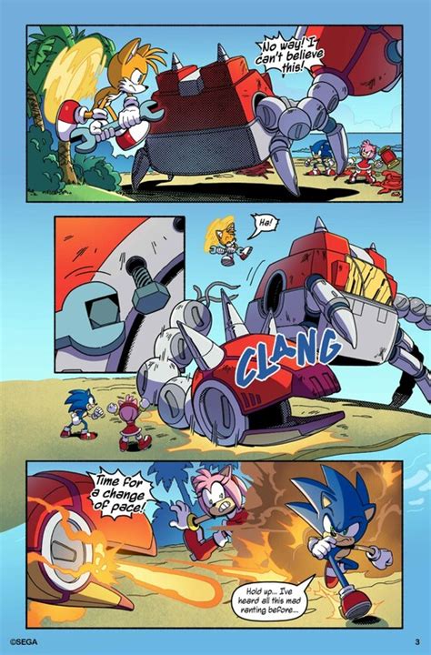 read the first chapter of the sonic frontiers convergence comic