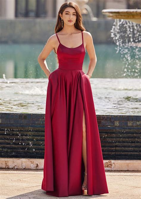 Scoop Neck Short And Long Formal Dresses Custom Prom Dresses Stacees