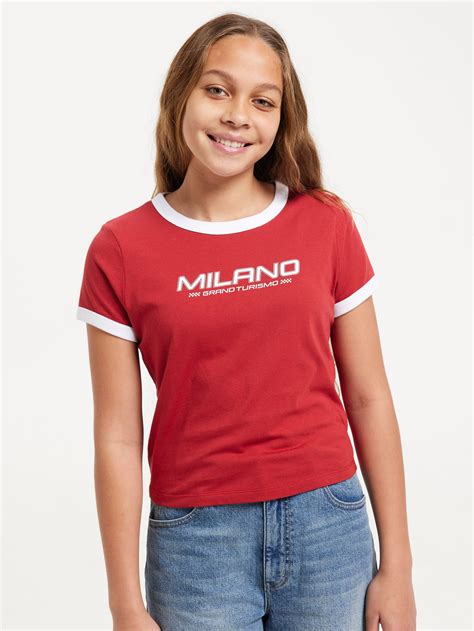 Girls Milano Soccer Tee Just Jeans Online
