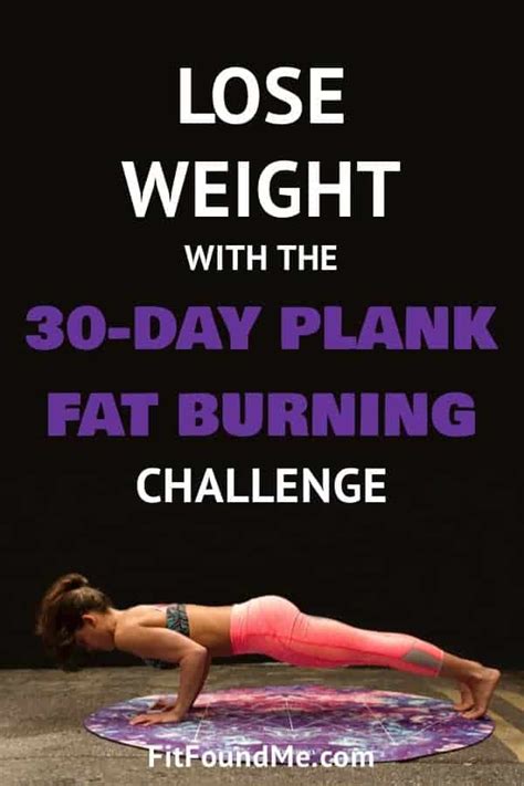 Lose Weight With The 30 Day Plank Fat Burning Challenge
