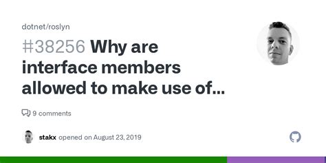 Why Are Interface Members Allowed To Make Use Of Static Return