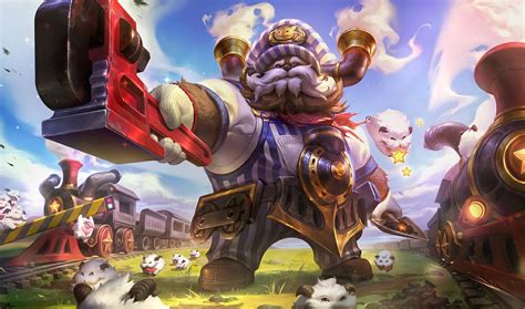 Lol Skin 】 Konduktornn League Of Legends Galeria Skórki Skórki