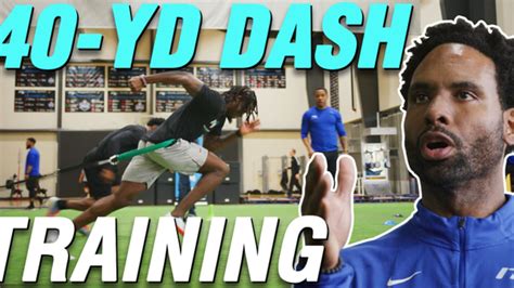How NFL Prospects Train To Run Their Fastest Yard Dash