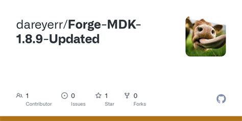 Github Dareyerr Forge Mdk Updated