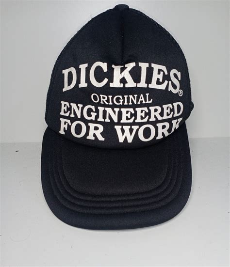 Dickies × Trucker Hat × Vintage Vintage Asia Dickies Engineered For Work Trucker Hat Grailed
