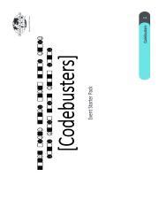 CodeBusters 2022 Pdf Course Hero