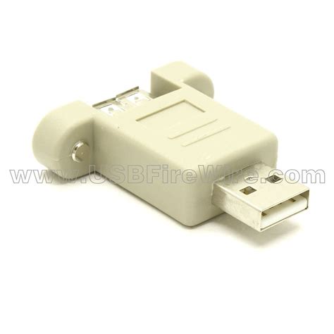 USB Gender Changer AM AF Panel Mount 877 522 3779 USBFireWire Com