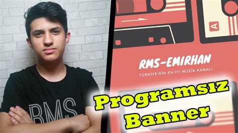 YOUTUBE KAPAK FOTOĞRAFI NASIL YAPILIR PROGRAMSIZ YouTube