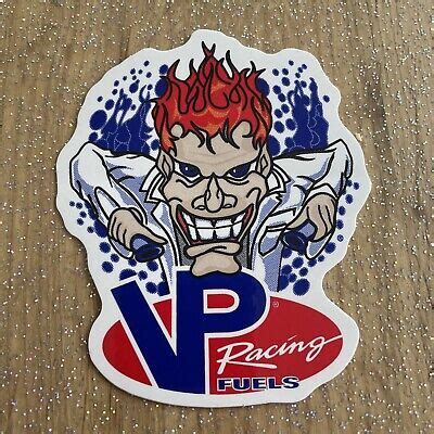 GENUINE VP RACING Fuels Team Sponser Logos Decals Stickers Mad Scientist PicClick UK