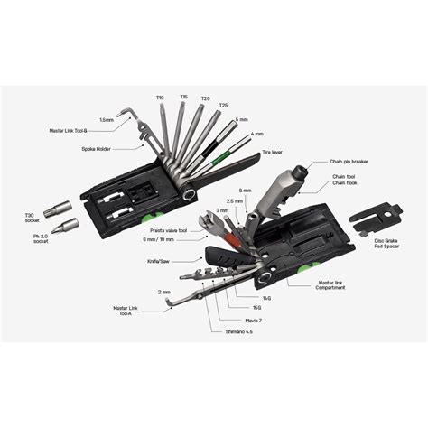 Set Scule Multifunctionale Topeak Aliex X Tt2585 Negru Emagro