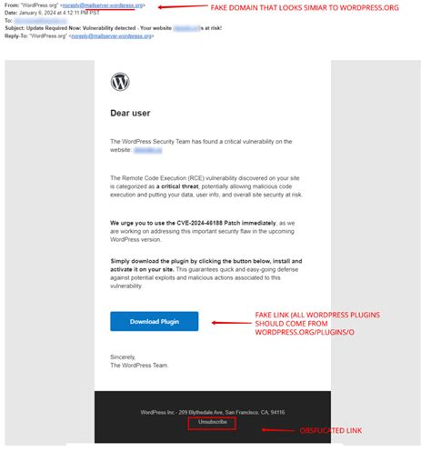 WordPress Remote Code Execution Scam Beware