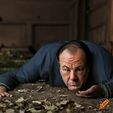 Tony Soprano Crawling On The Ground