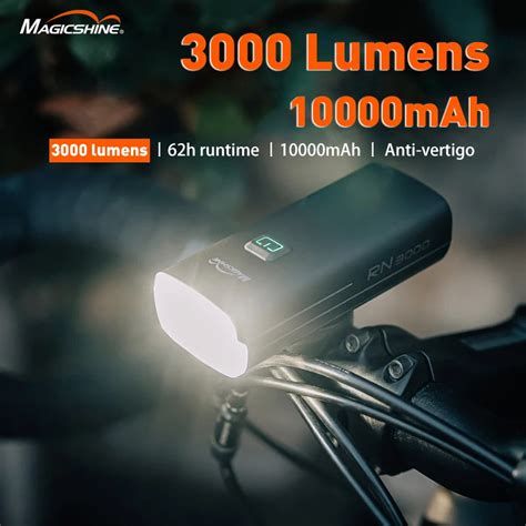 Magicshine 자전거 빛 Led 전면 자전거 손전등 MTB 헤드 라이트 방수 USB 충전식 도로 사이클링 램프 As 보조