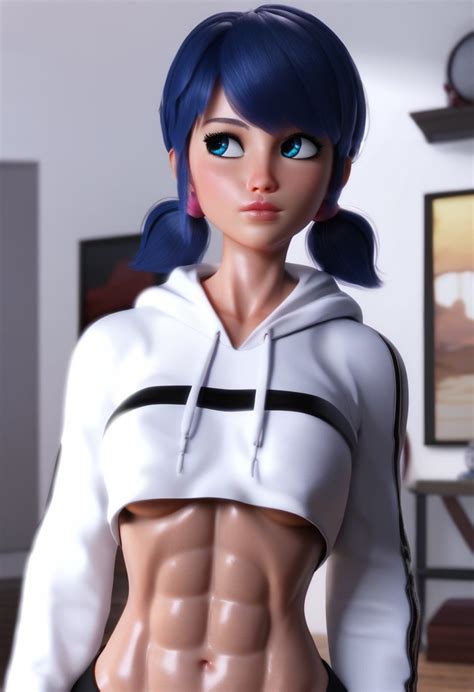 Rule 34 1girls 3d Abs Ai Generated Blonde Hair Blue Eyes Female