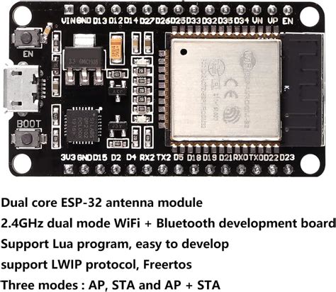 Dorhea Pcs Esp Esp S Wifi Development Board Nodemcu India Ubuy