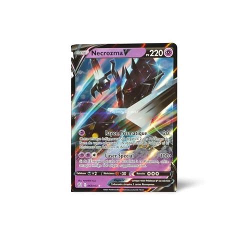 Carte Pok Mon Necrozma V Pv Eb Styles De Combat Neuf Fr Cdiscount Jeux Jouets