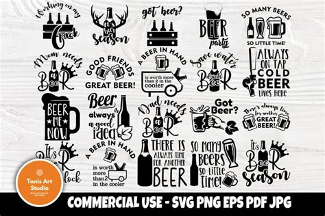 Beer Svg Bundle Alcohol Svg Drinking Svg Cut 701460