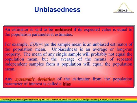 Sampling And Sampling Distributions Pptx