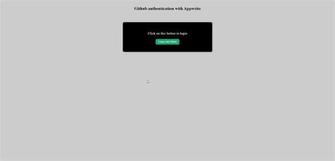 how to authenticate a nuxt js app with github and appwrite dev community