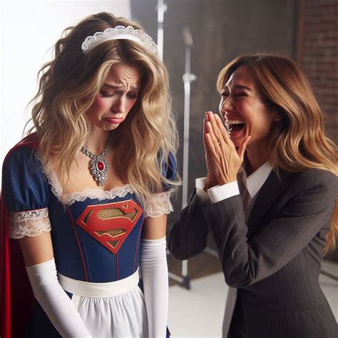 Supergirl Turned Into Supermaid 12 By Kickingnick On Deviantart