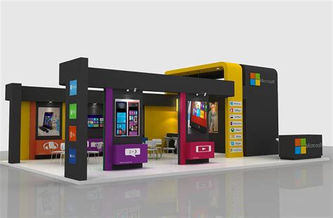 Microsoft Booth Design On Behance